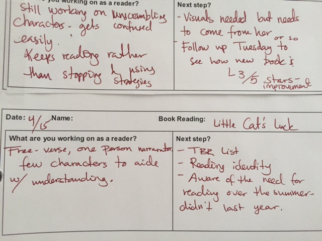 Reading Conferences With Students Within the 45 Minute English Class ...