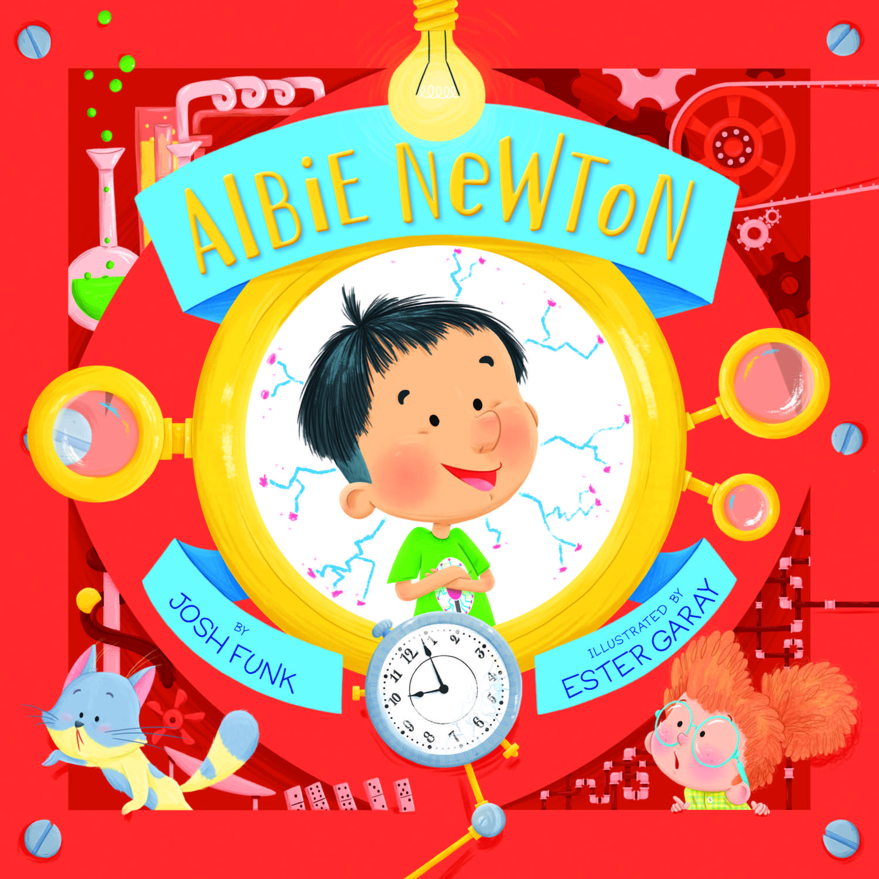 Cover Reveal: Albie Newton by Josh Funk and Some Very Exciting News ...