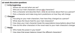 General Questions to Use in Book Clubs or Lit Circles – Pernille Ripp